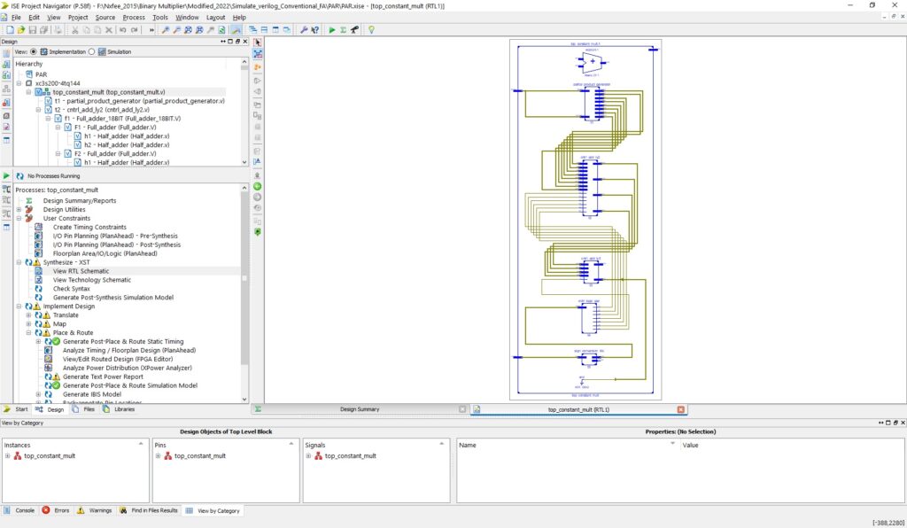 An Efficient Constant Multiplier Architecture Based on Vertical ...