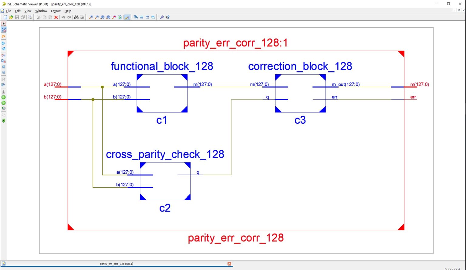 A Low Complexity Multiple Error Correcting Architecture Using Novel Cross Parity Codes Over Gf2