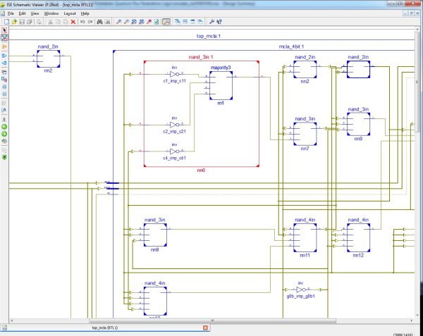 Hdl Based Modeling Approach For Digital Simulation Of Adiabatic Quantu