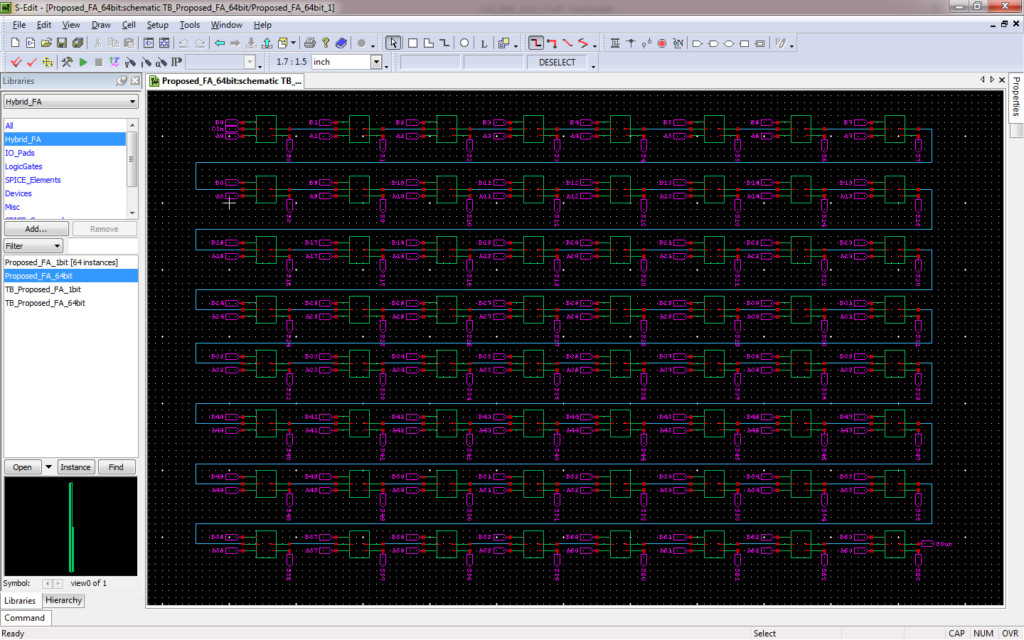 Design of a Scalable Low Power 1 bit Hybrid Full Adder for Fast