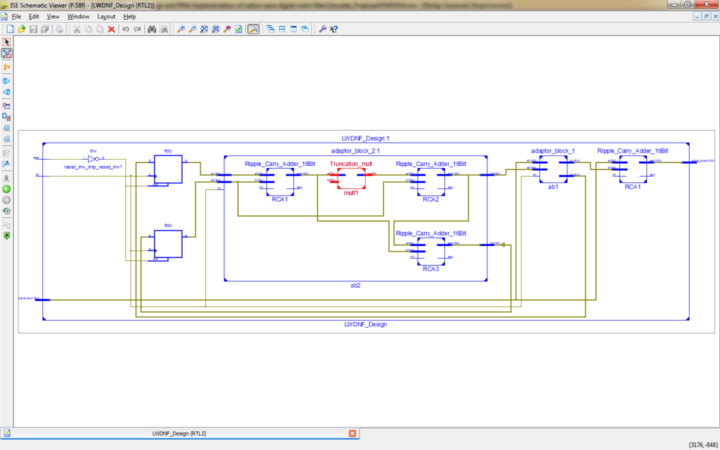 Design And Fpga Implementation Of Lattice Wave Digital Notch Filter